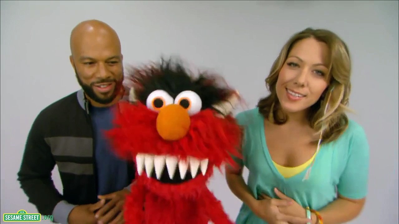 Sesame Street: Common and Colbie Caillat Belly Breathe with Elmo ...