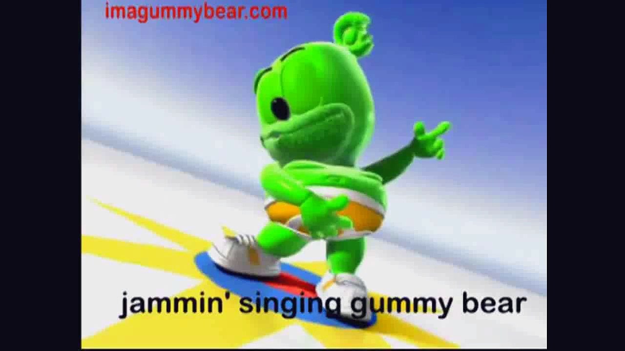 The Gummy Bear Song With Lyrics - Gummibär The Gummy Bear - Video ...