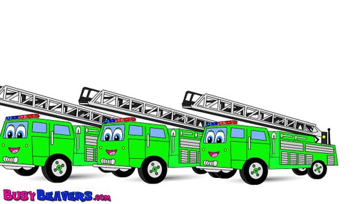 Counting Fire Trucks | Toy Firetrucks Teach Kids Counting, Toddler ...