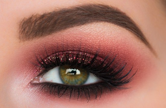 Maroon Eye Makeup