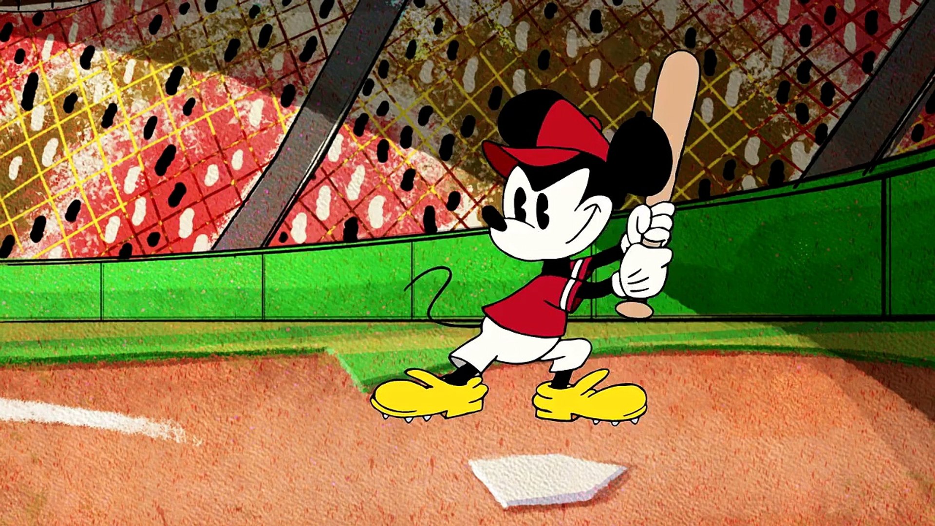 Baseball Stadium Cartoon