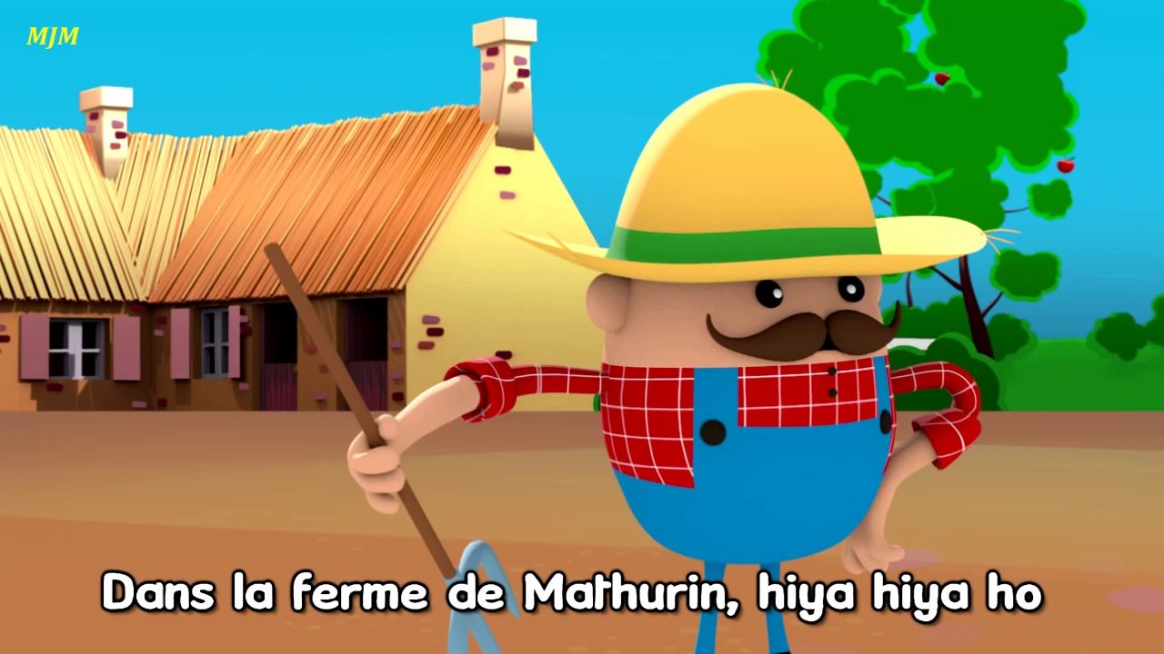 Dans la Ferme de Mathurin --- Chansons enfantines - video Dailymotion