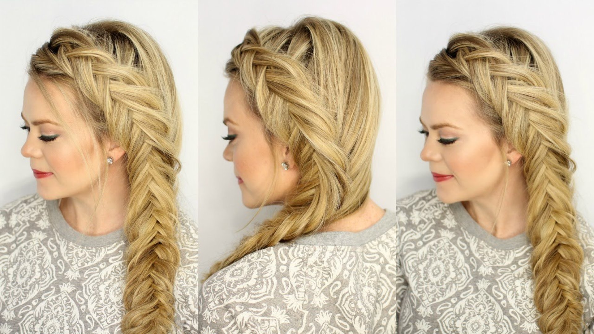 French Fishtail Braid Tutorial