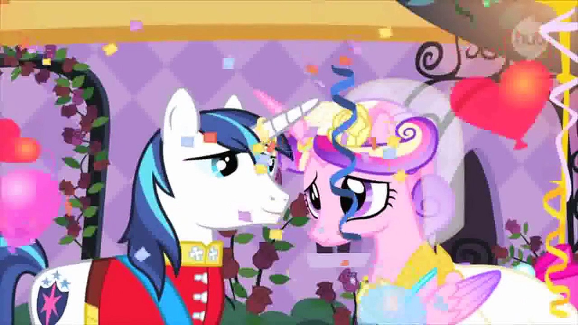 My Little Pony Princess Cadence And Shining Armor Love