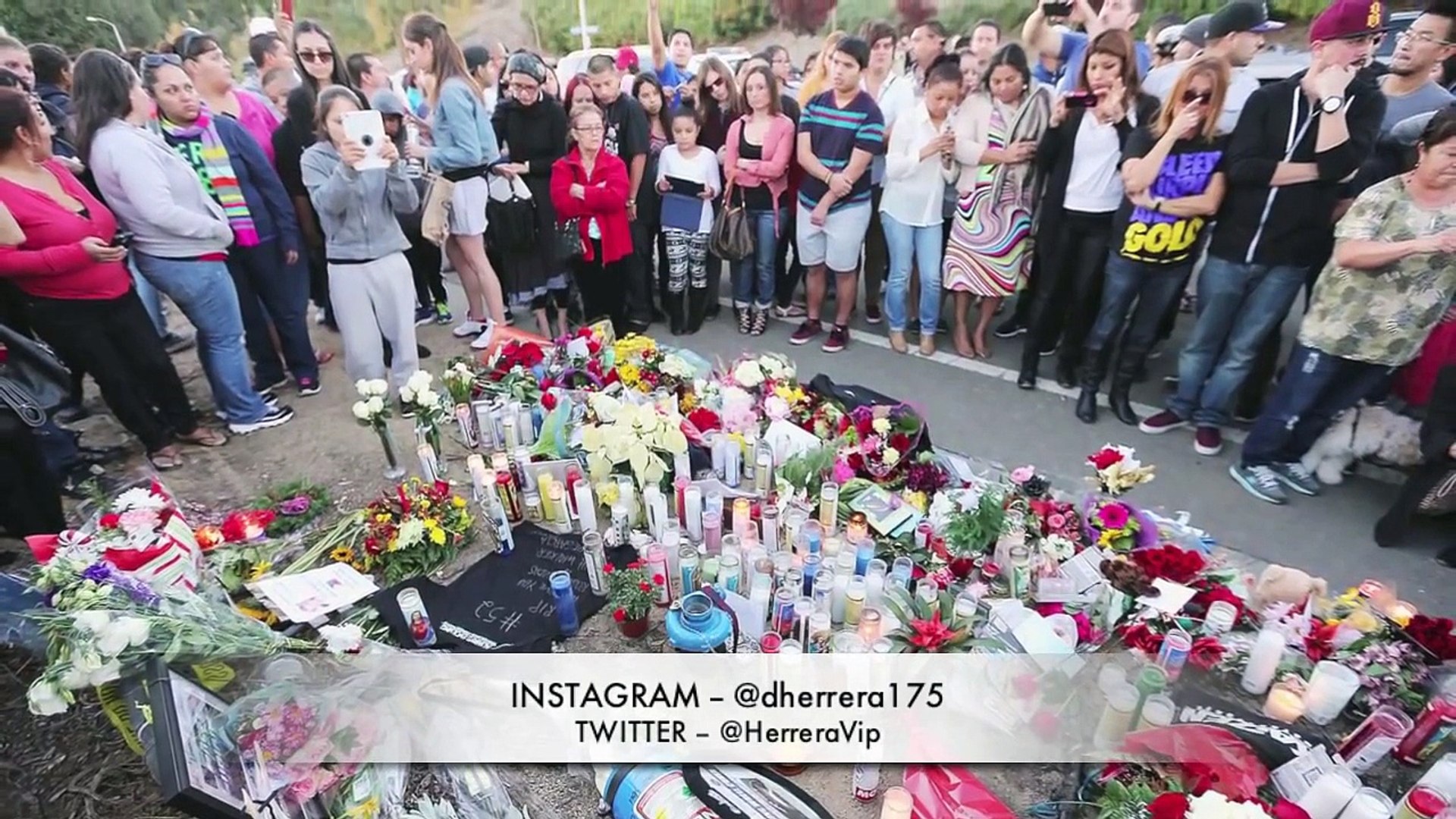 Paul Walker Funeral Vin Diesel