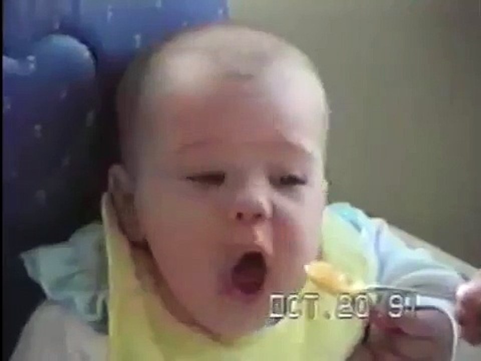 Babies making funny faces while trying new foods AFV | OrangeCabinet ...