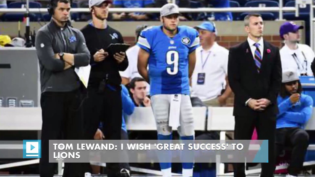 Tom Lewand: I wish 'great success' to Lions - video Dailymotion