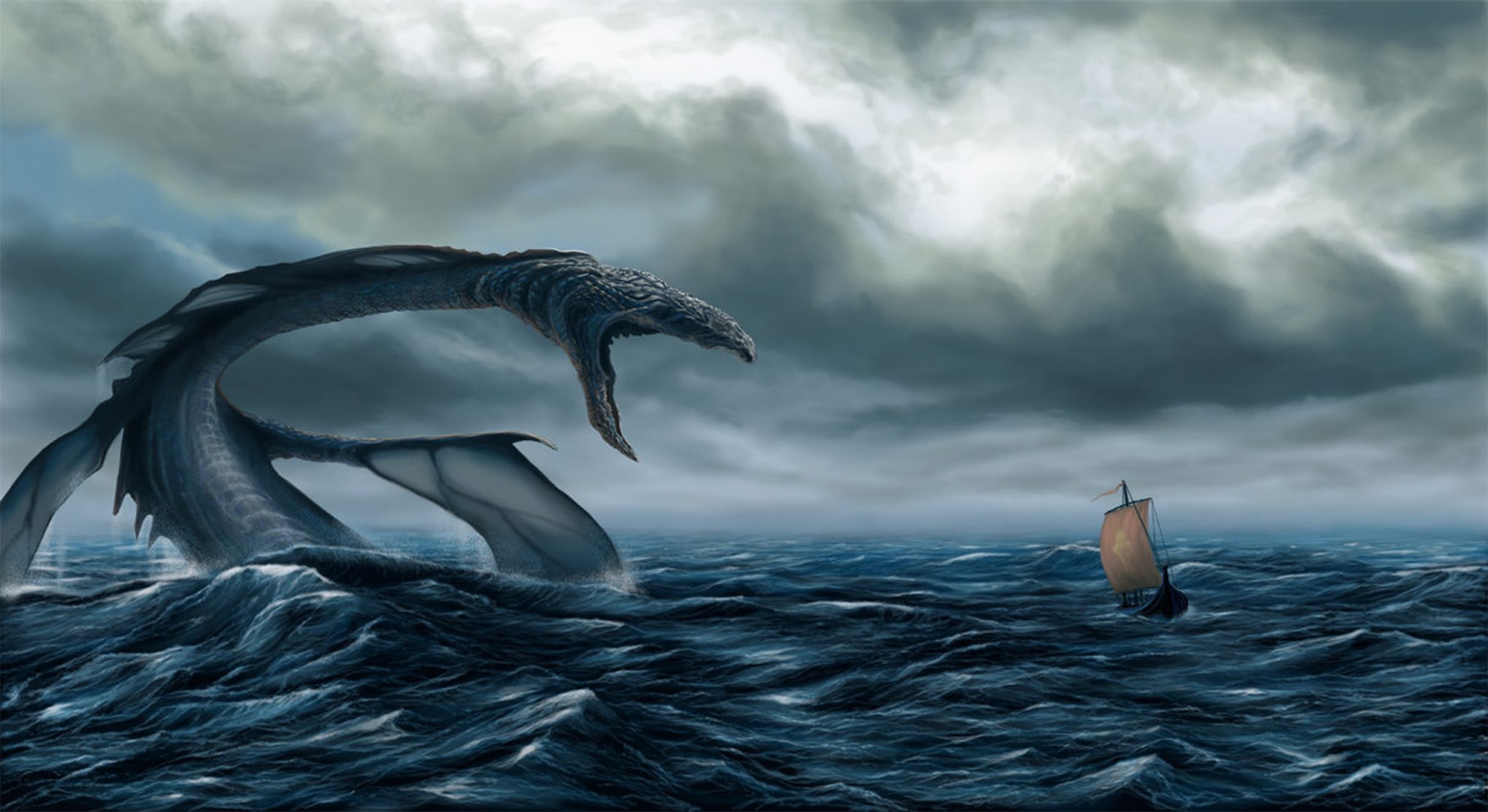 Giant Creature Uncovered By Tsunami