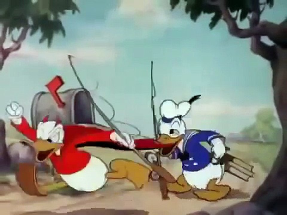 DONALD DUCK DISNEY ANGEL is GOOD AND DEVIL Español Latino Cartoon ...