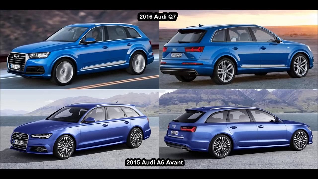 2016 Audi Q7 Vs 2015 Audi A6 Avant (Wagon) Whats the Difference ...