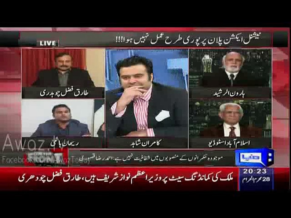 Rehan Hashmi Got Hyper When Kamran Shahid Showed Face Of MQM In Karachi ...