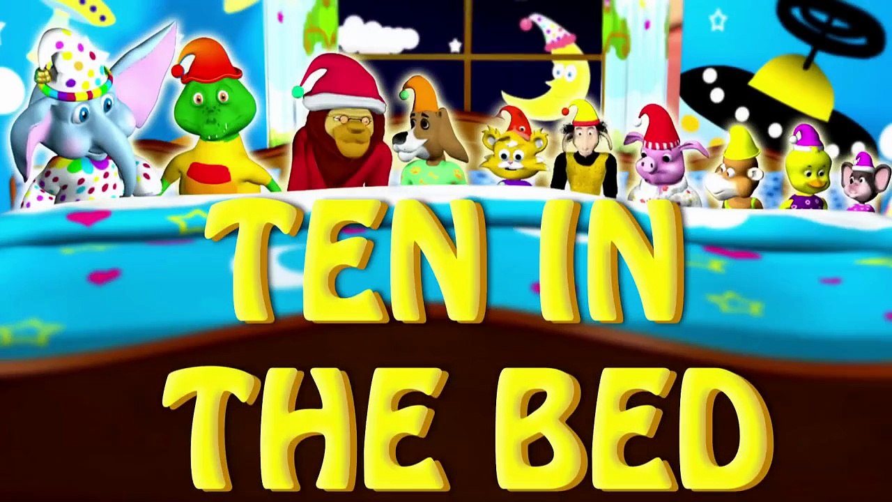Ten In The Bed - Children's Song⁄Nursery Rhyme for Babies, Toddlers ...