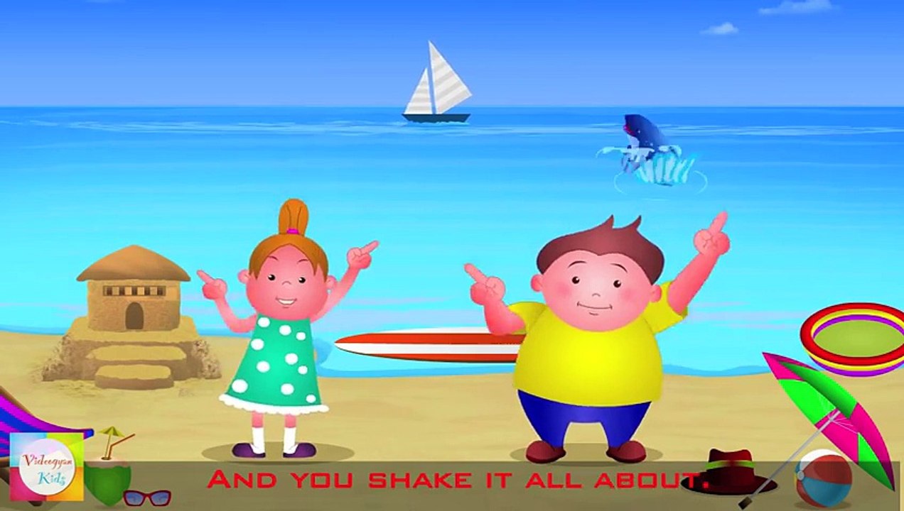 Hokey Pokey Song With Lyrics Nursery Rhymes For Children Video