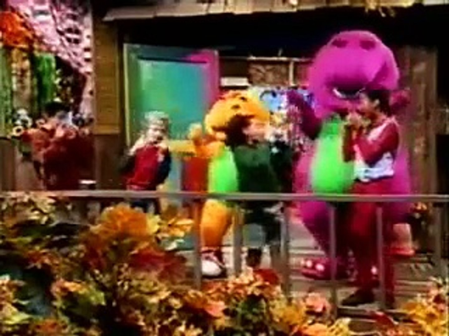 Barney Sense Sational Day Lot Of 19 VHS Barney The Dinosaur OOP