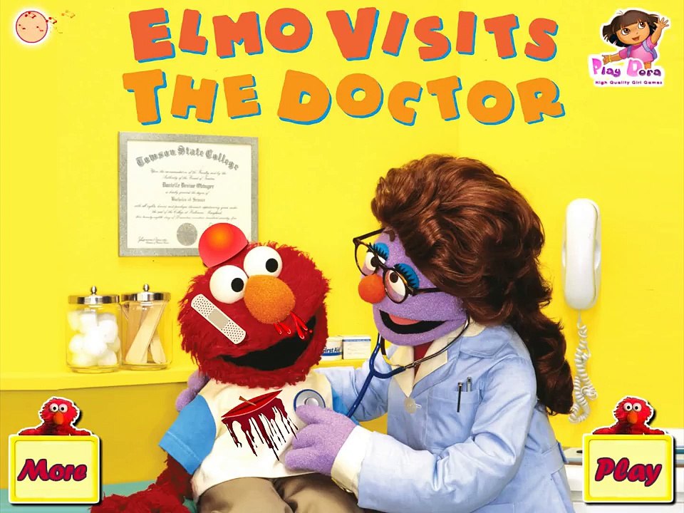 Elmo Visits The Doctor Movie Games For Kids NEW Video - video Dailymotion