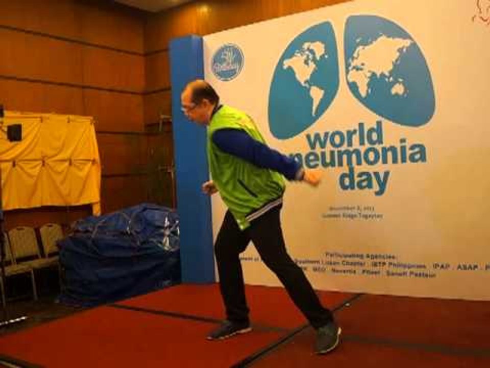 DOH ASec Enrique Tayag Dancing 2 at World Pneumonia Day - video Dailymotion