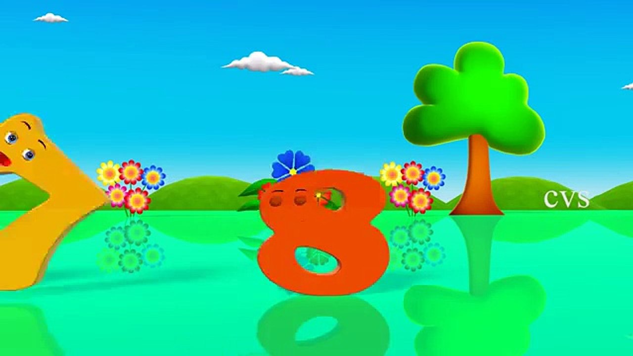 Learn Numbers Song 1 to 100 Counting - 3D Animation Numbers Rhymes for ...