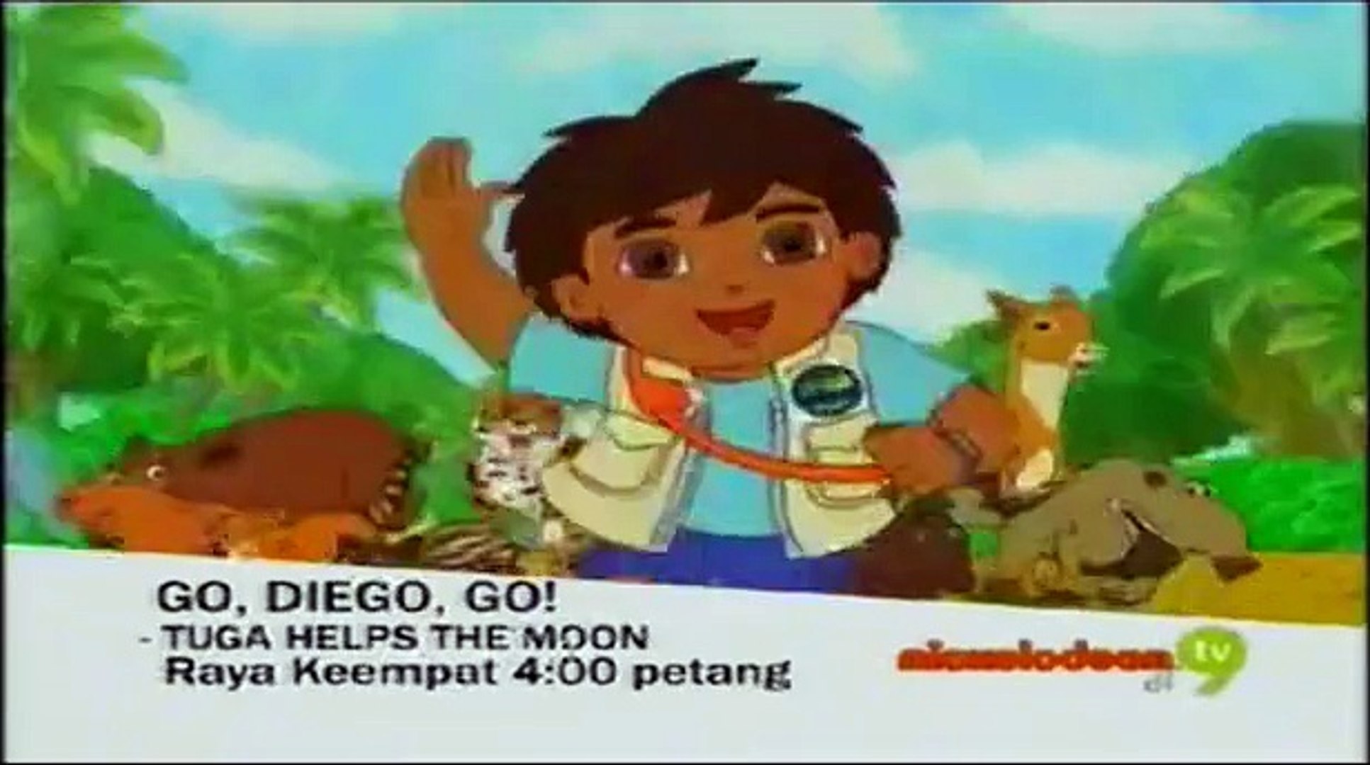 Go Diego Go Tuga Helps The Moon