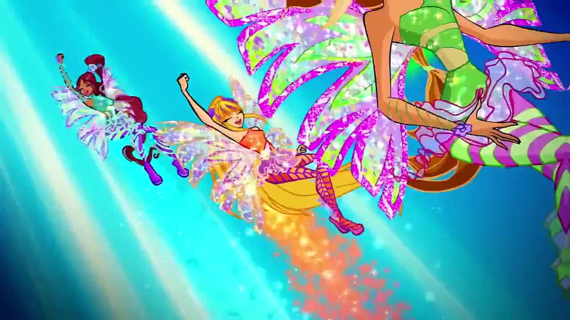Winx Club Season 5 Sirenix Transformation 2d Winx Club Sirenix