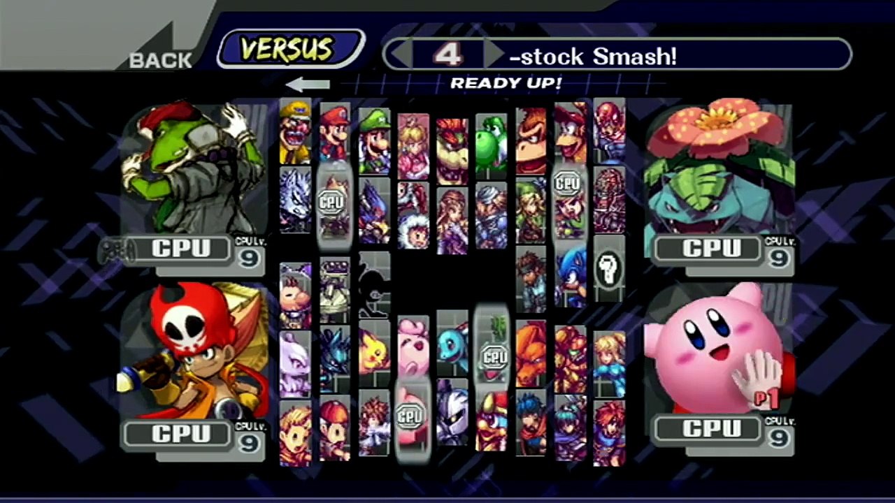 Super Smash Bros. Brawl Project M Patt Edition - Characters ...