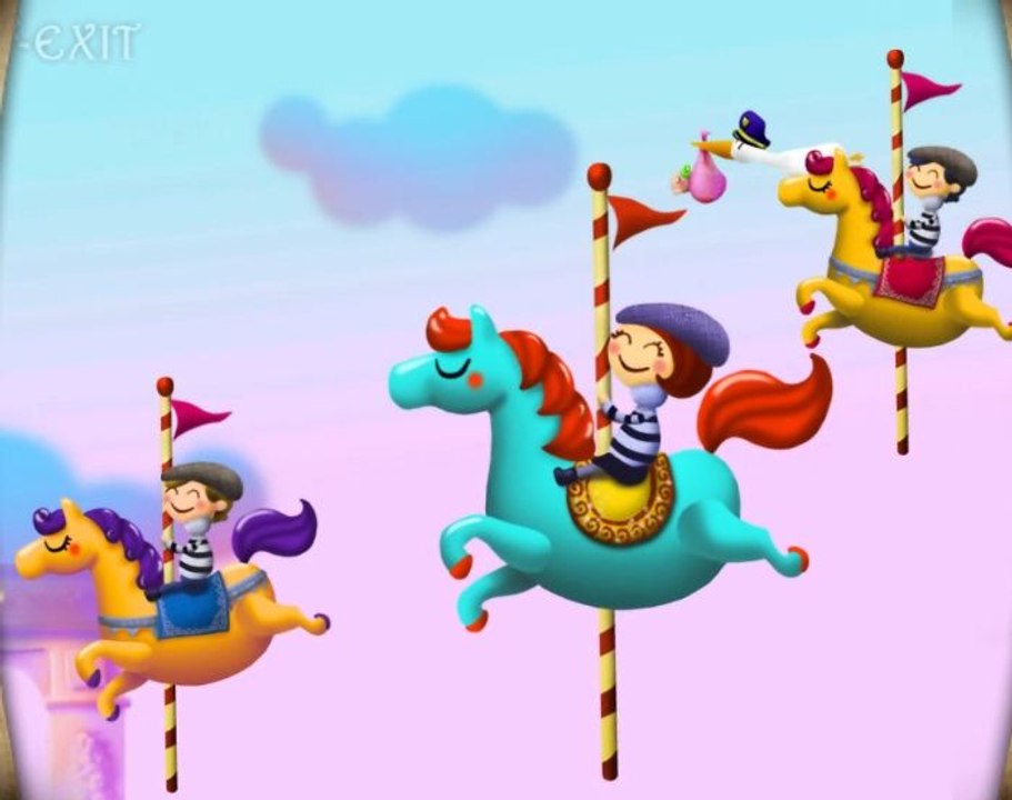 Kids Song★Horsey horsey don’t you stop★Nursery rhymes for children ...