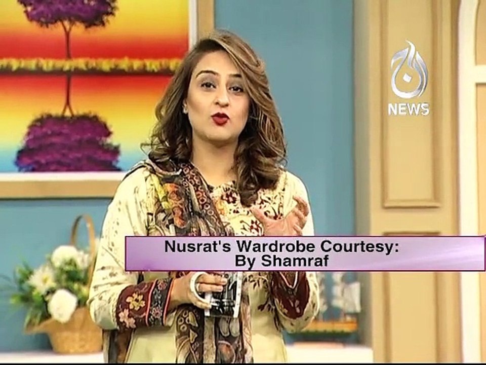 AAJ SUBH WITH NUSRAT HARIS EP#584 02 DECEMBER 2015 - video Dailymotion