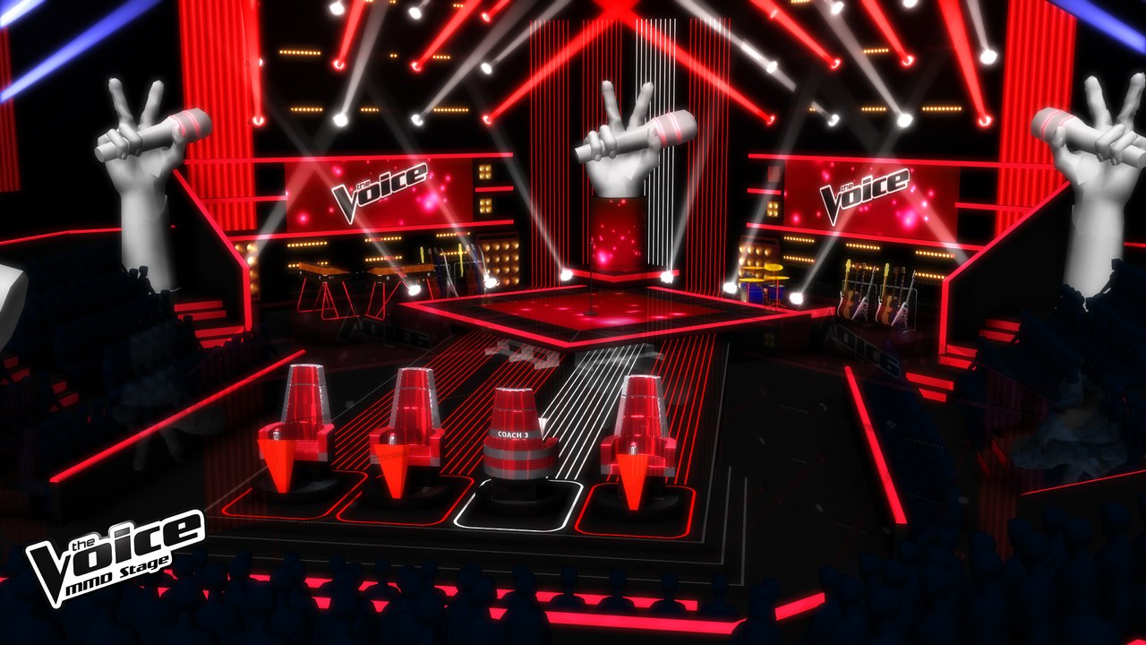 Animation 3D : THE VOICE, Les auditions à l'aveugle - Vidéo Dailymotion