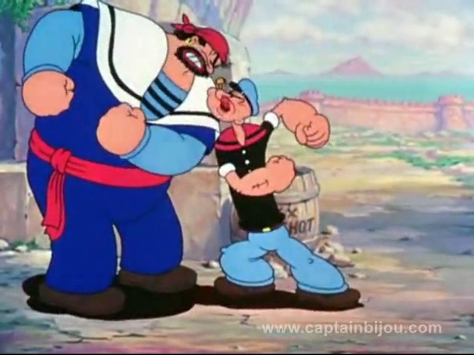 1936 POPEYE MEETS SINBAD THE SAILOR CARTOON - FLEISCHER STUDIOS - video ...