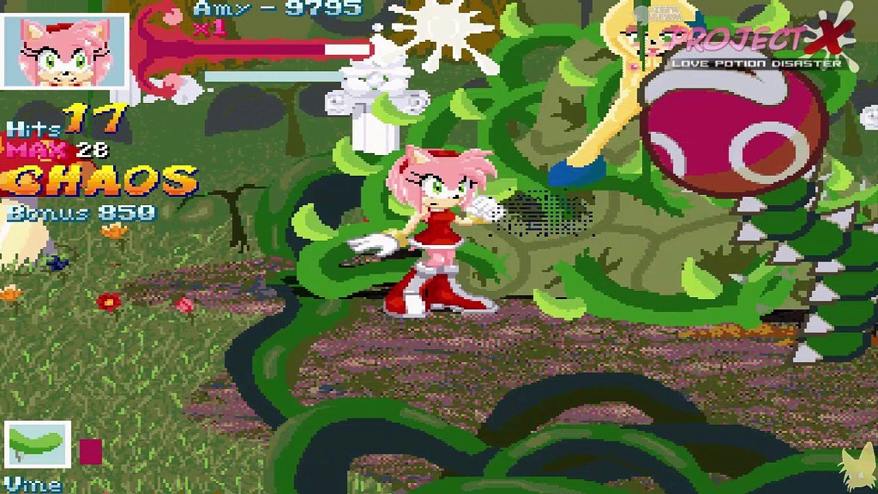 Sonic Project X Love Potion Disaster (Boss Rush Mode - All Characters ...
