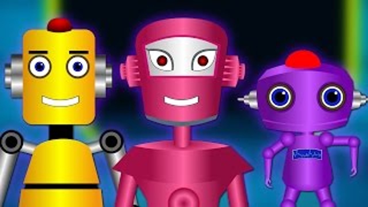 Robot Finger Family Collection and Many More | Finger Family Songs ...