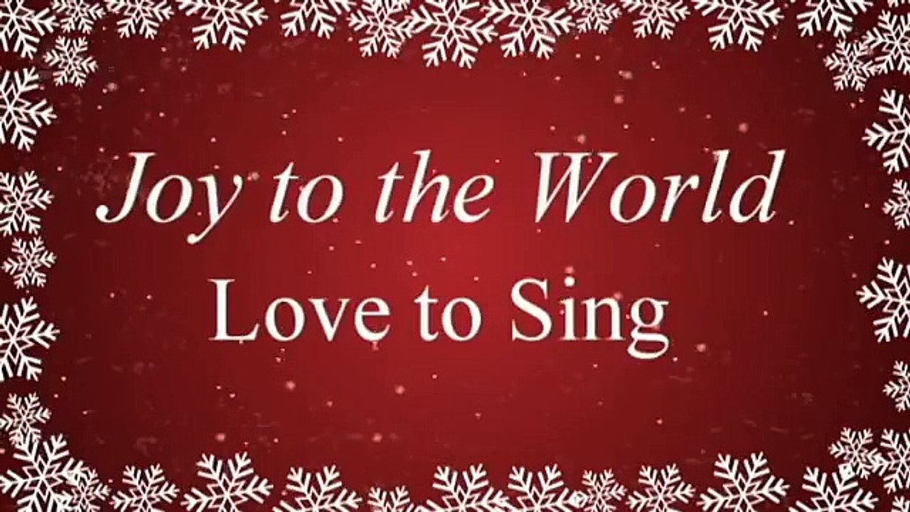 Joy to the World with Lyrics Christmas Carol & Song Kids Love to Sing ...