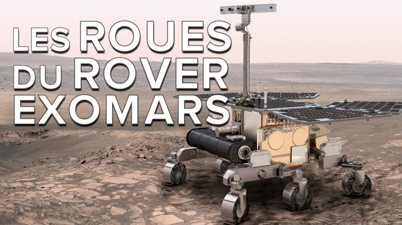 Les roues du rover ExoMars changent de forme selon le terrain - Vidéo ...