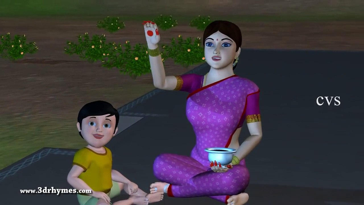 Nila Nila Odi Vaa 3D Animation Tamil Rhymes for children with lyrics ...