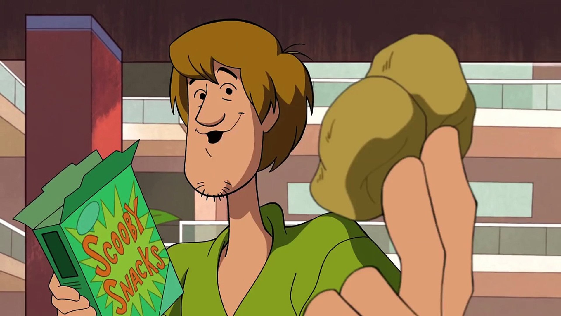 Scooby Doo Eating Scooby Snacks