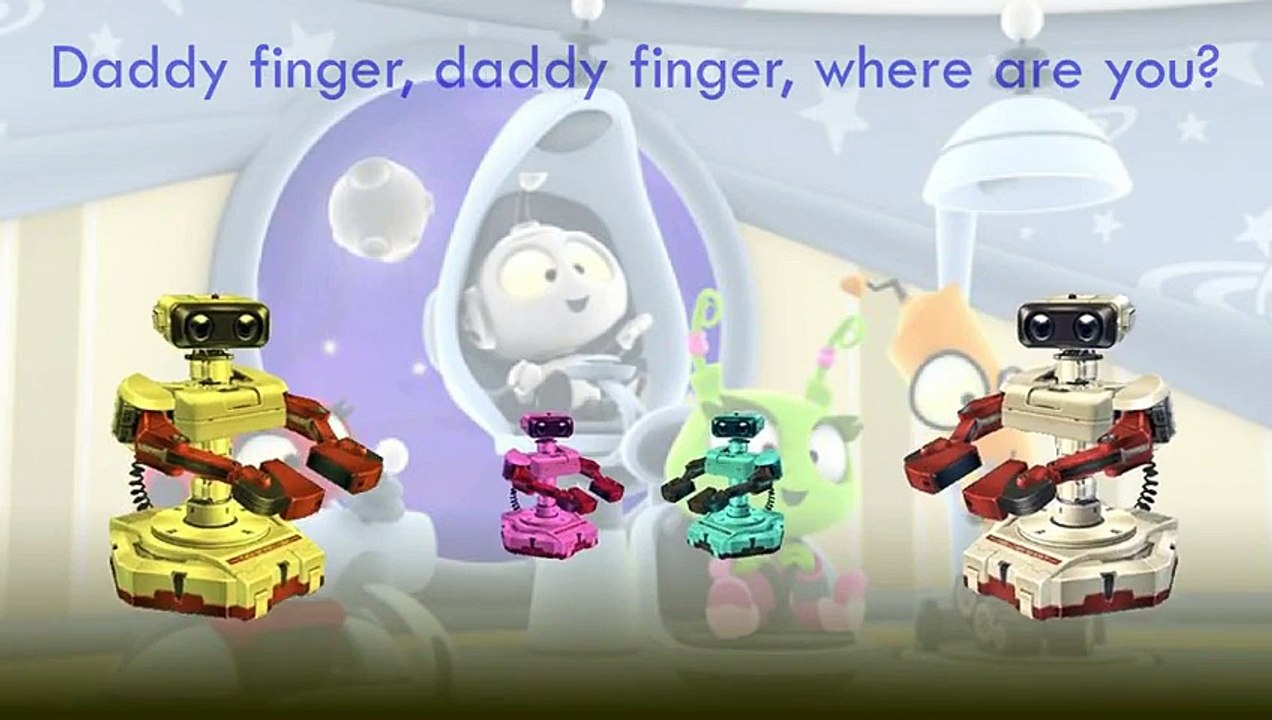 ROB The Robot Finger Family Song Daddy Finger Nursery Rhymes Ema Orbit ...