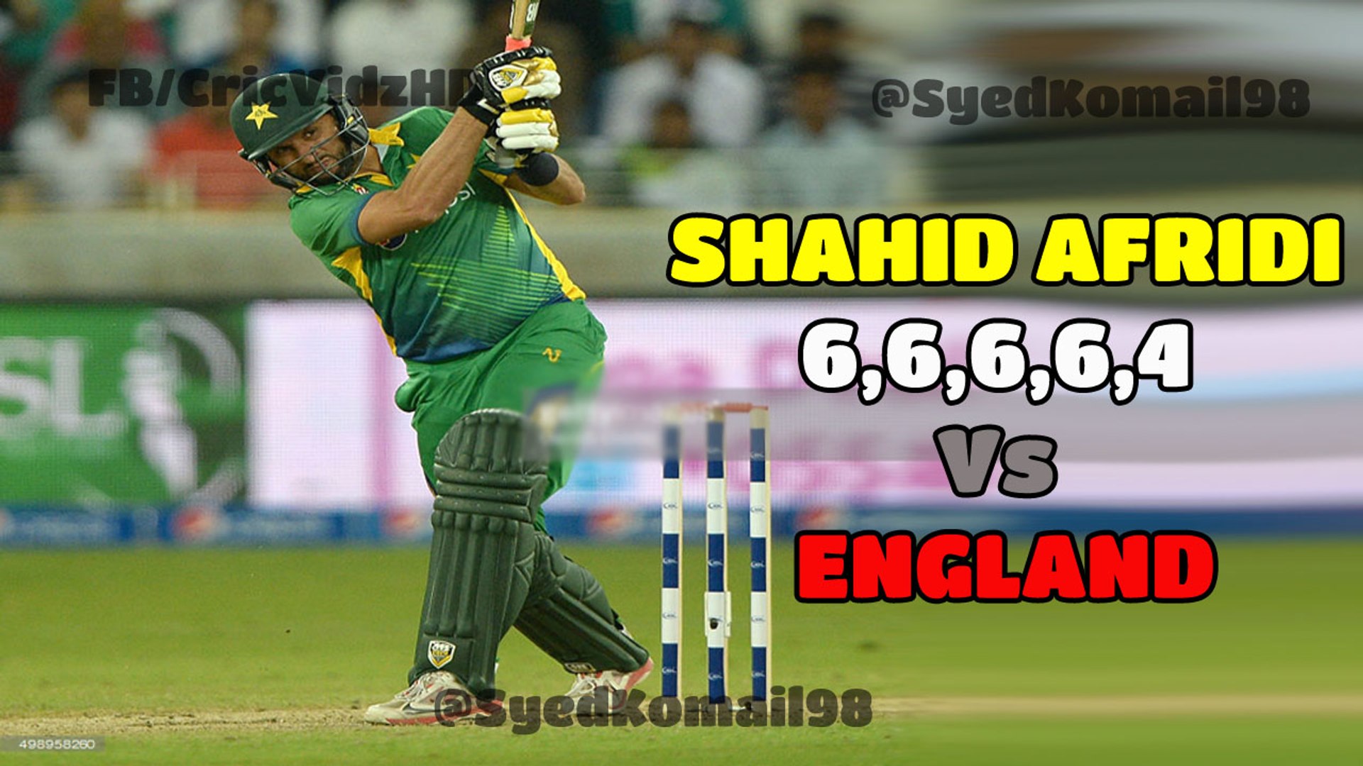 Shahid Afridi Sixes Hd