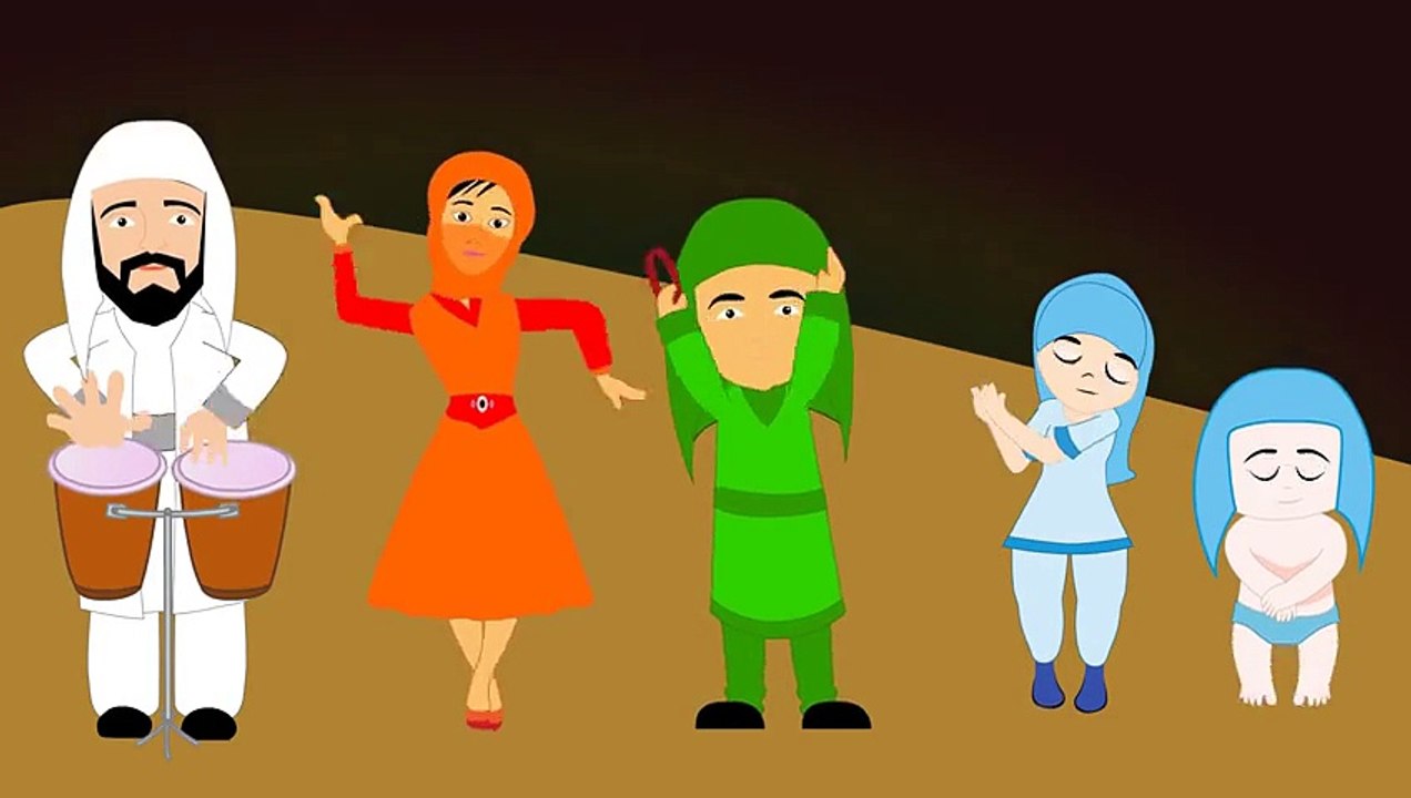 Finger Family Arabic dance family | Animated Finger Family Rhymes with ...