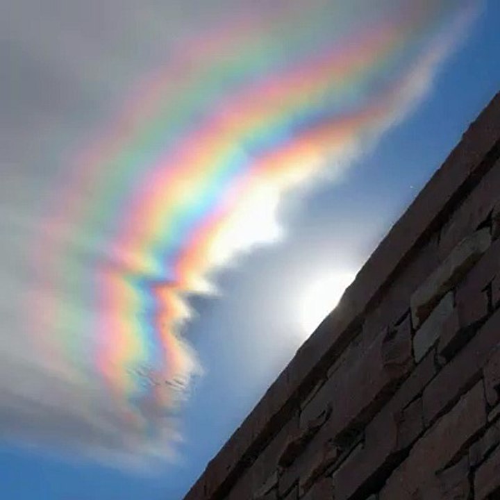 'Fire rainbows' are a rare phenomenon that only occur when the Sun is ...