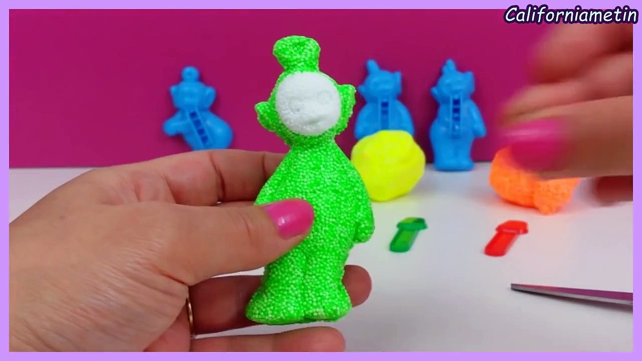 Foam Clay Teletubbies Ice Cream Neon Colors - Dailymotion Video