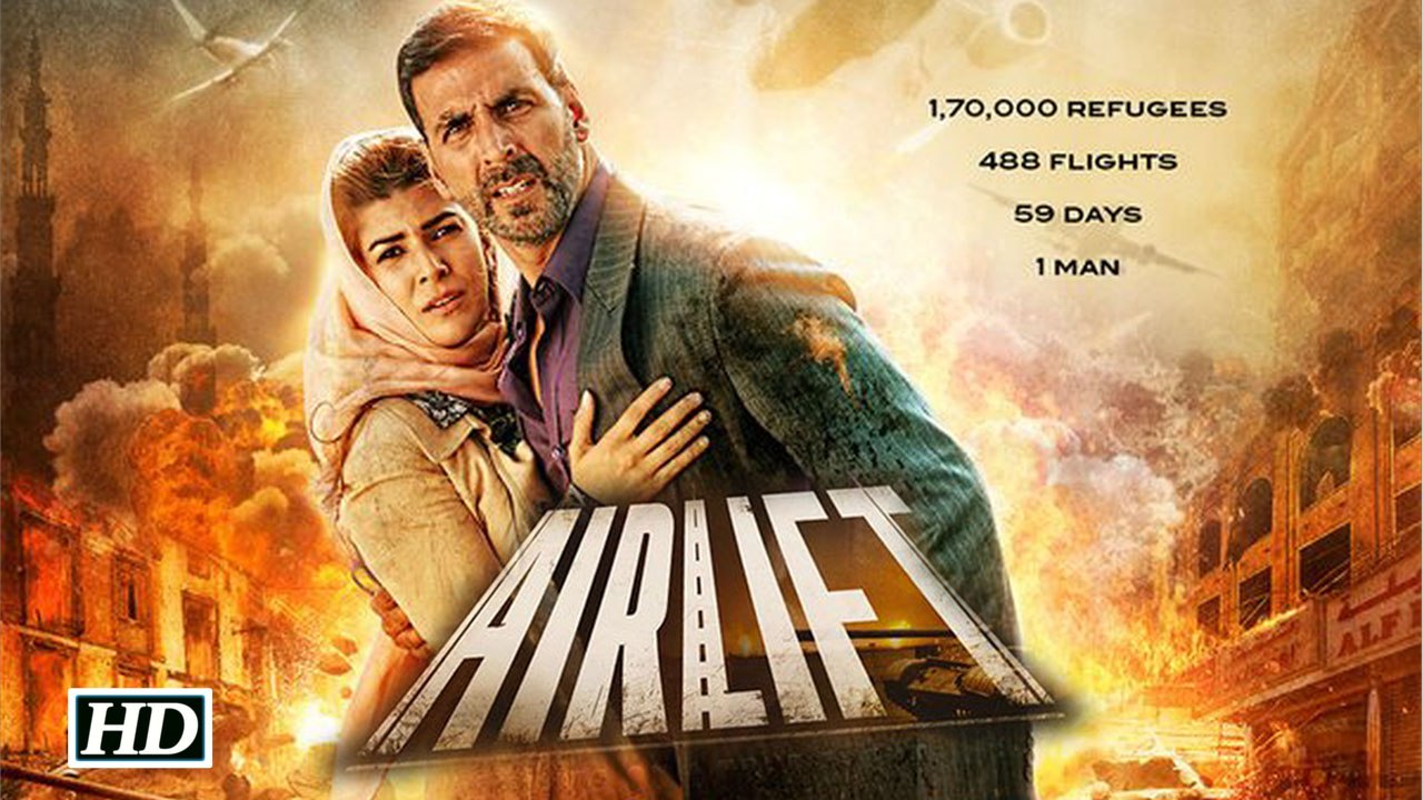 Airlift Trailer Releases Akshay Kumar And Nimrat Kaur Video Dailymotion