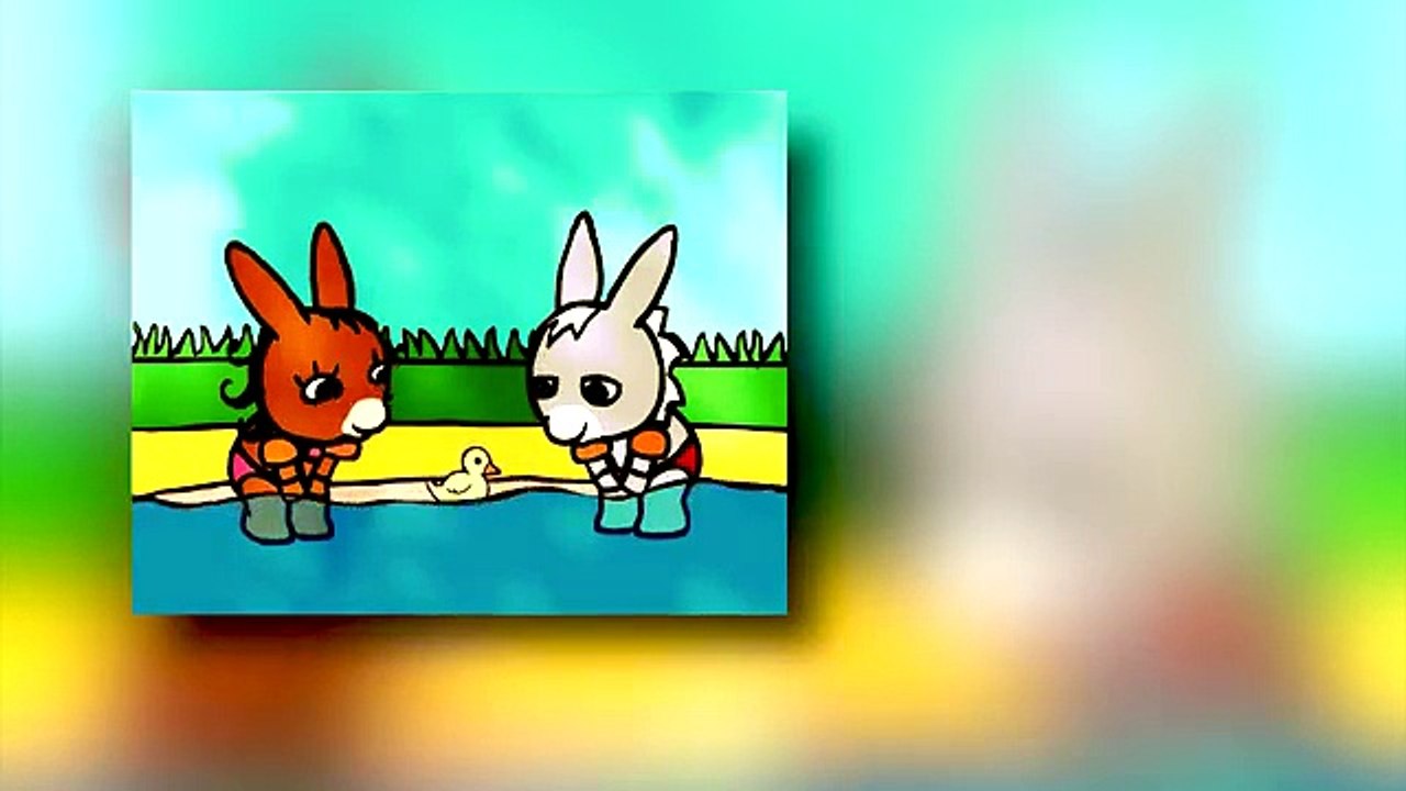 Dessin animé de L'âne Trotro en Francais - Trotro et le poisson rouge ...