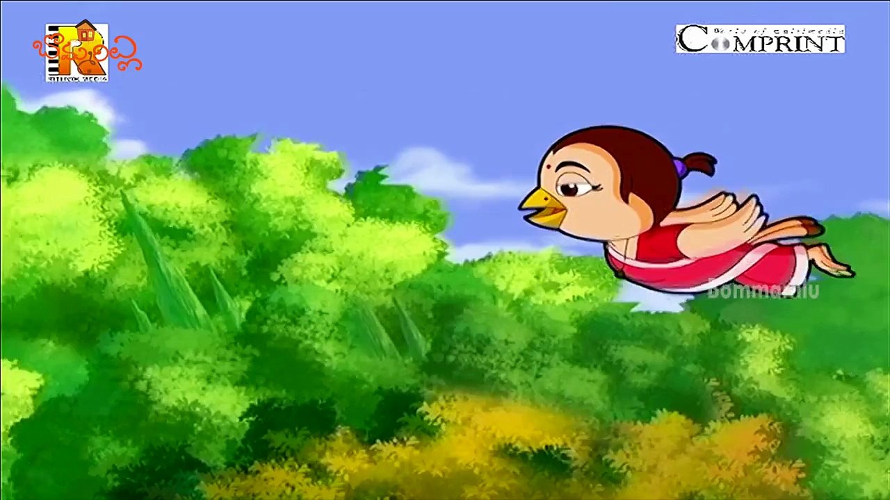 Burru Pitta Burru Pitta Turru Mannadi 3D Animation Telugu Rhymes for ...