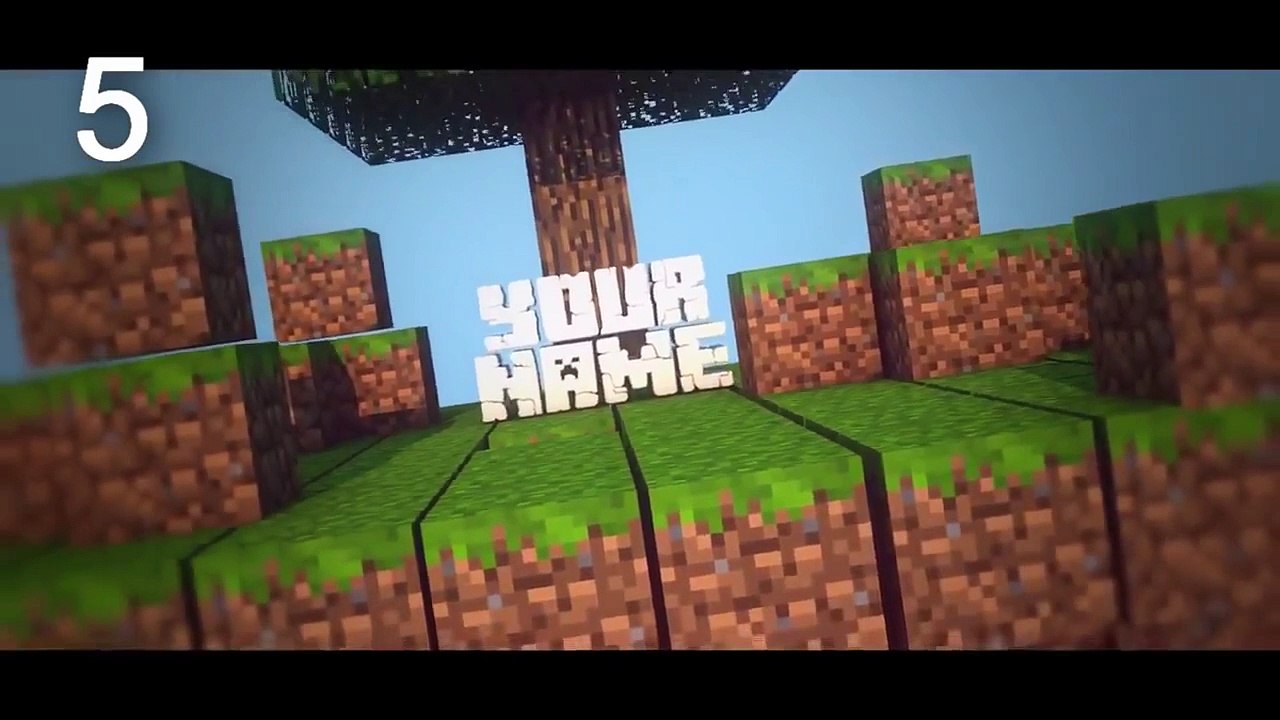 TOP 10 Minecraft Intro Template #5 C4D+AE,SV + Free Download ...