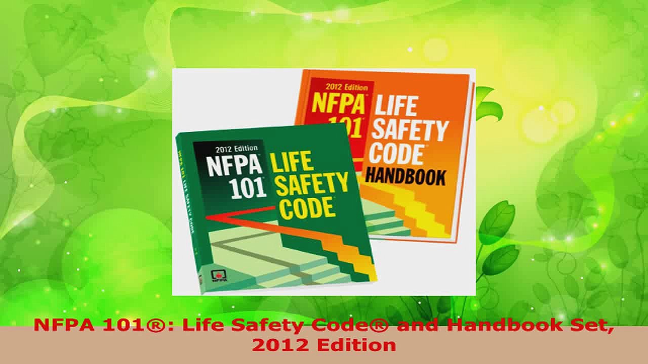 Download NFPA 101 Life Safety Code and Handbook Set 2012 Edition Ebook ...