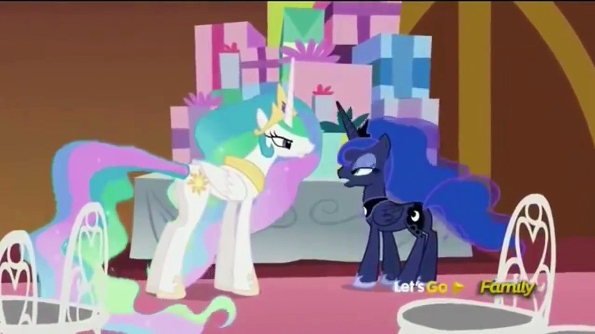 My Little Pony Princess Celestia Family