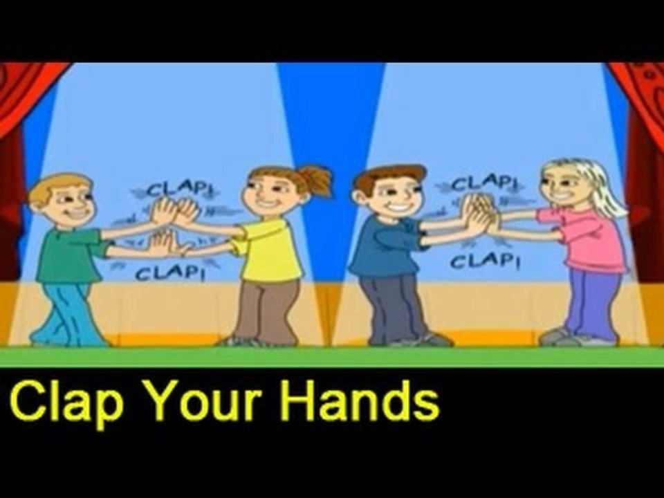 Clap Your Hands | Animated Rhymes for Children - video Dailymotion