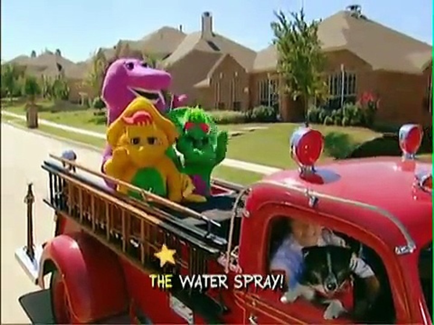 Barney Here Comes The Fire Truck