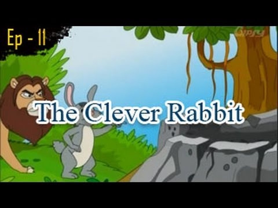 The Clever Rabbit | Panchatantra Tales | English Animated Stories For ...