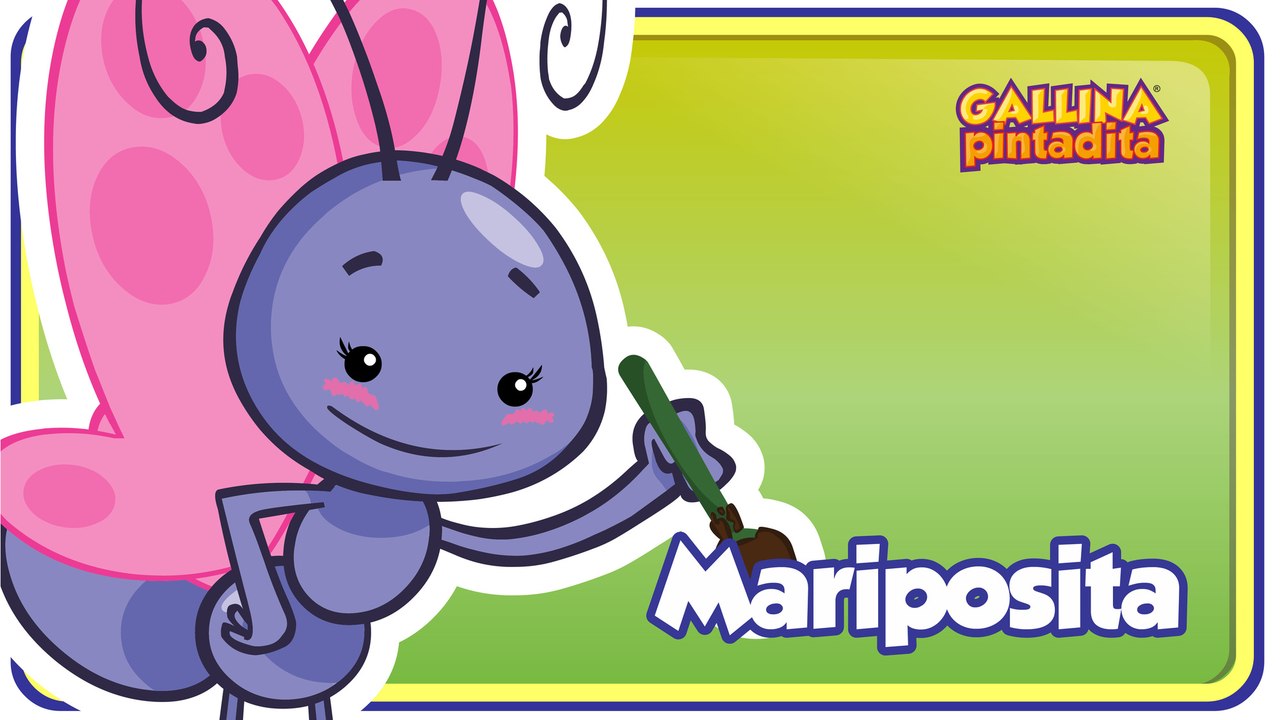 Mariposita - video de canción infantil para bebe y niños - Gallina ...