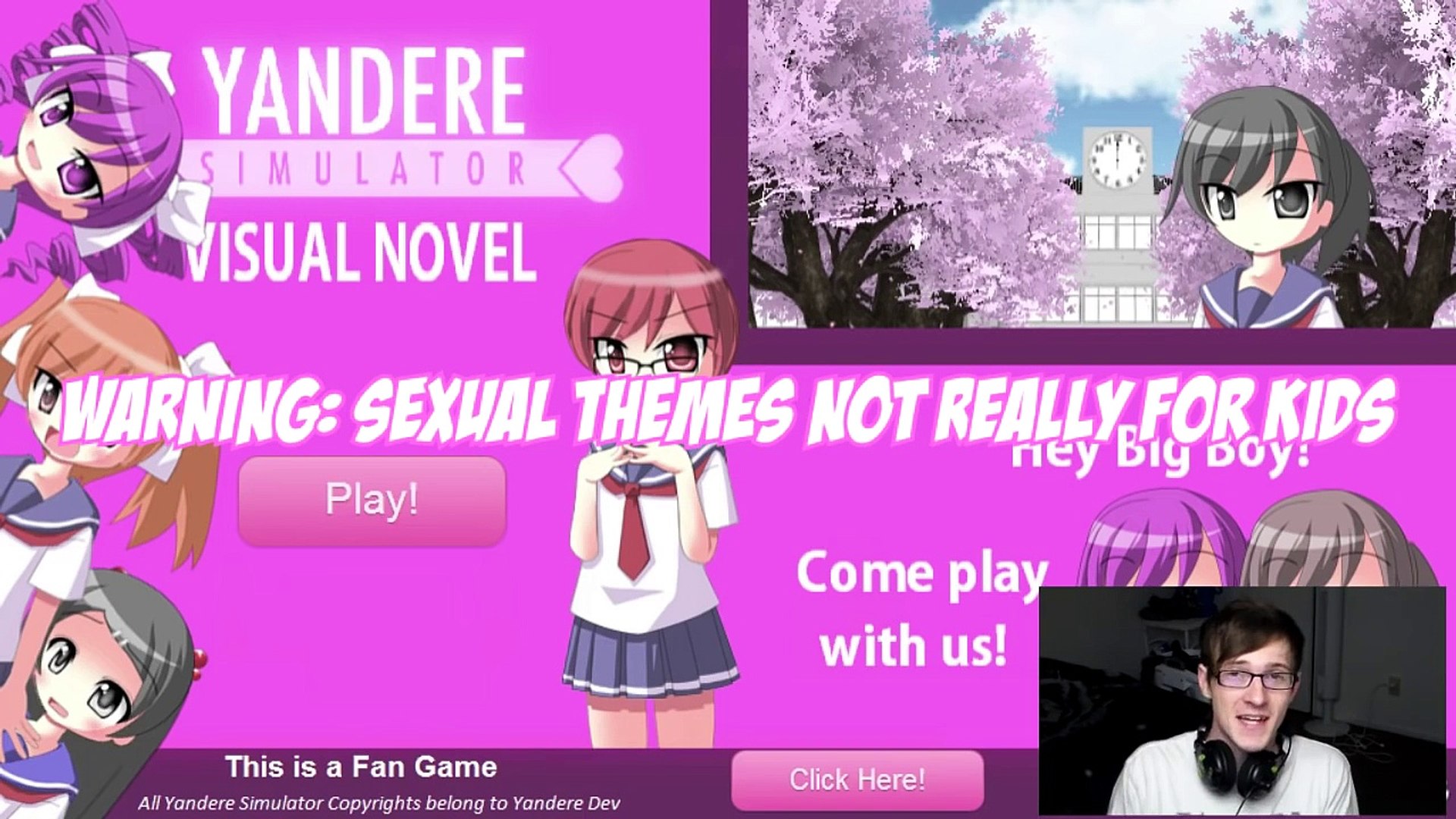 dieta Manifiesto Absay yandere simulator visual novel español Rectángulo Bienvenido Hazme